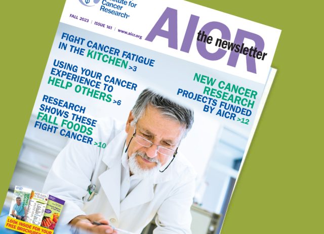 American Institute for Cancer Research - Prevention and Survivorship